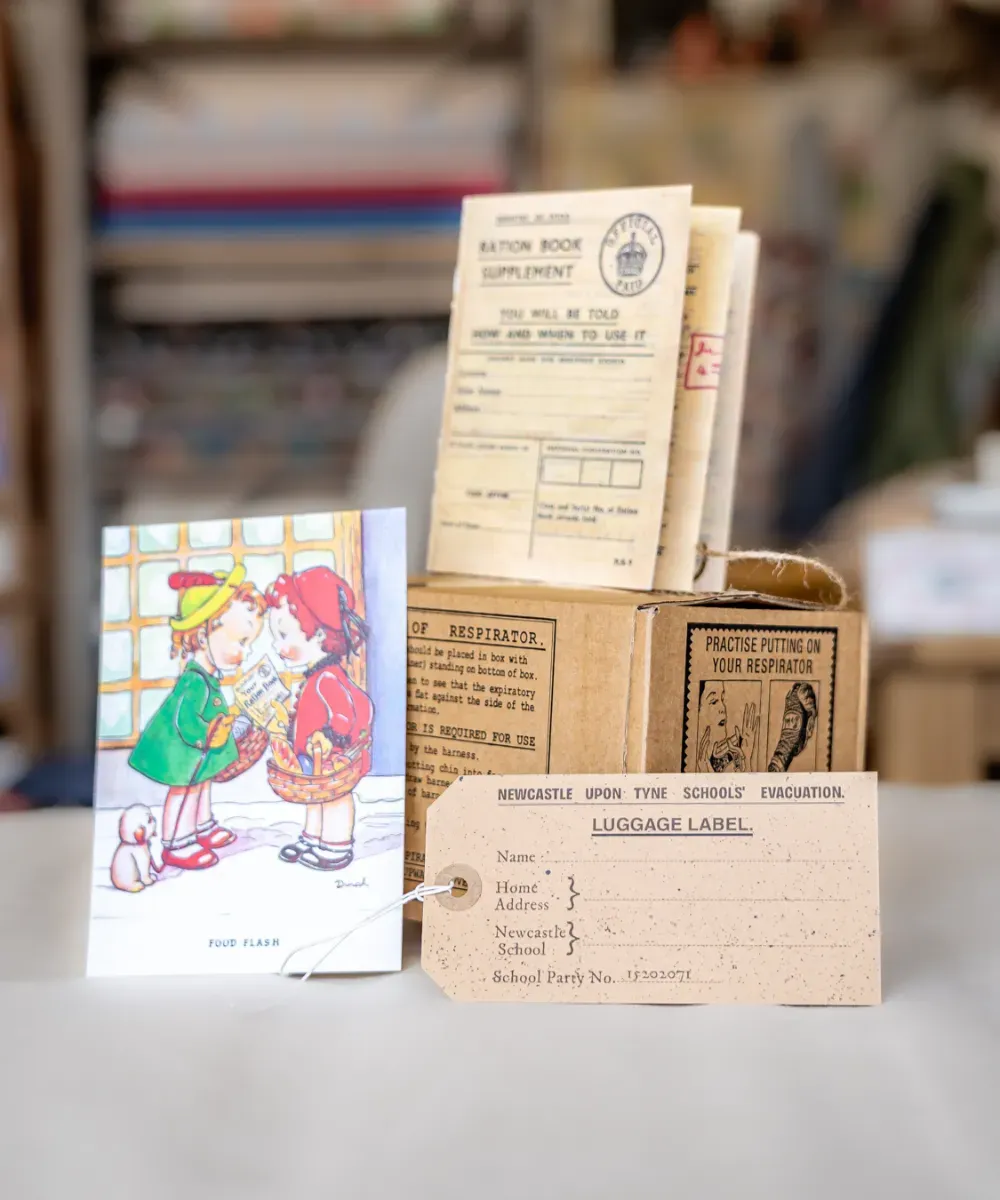 Newcastle Evacuee Pack - The Ration Room WW2 Replicas