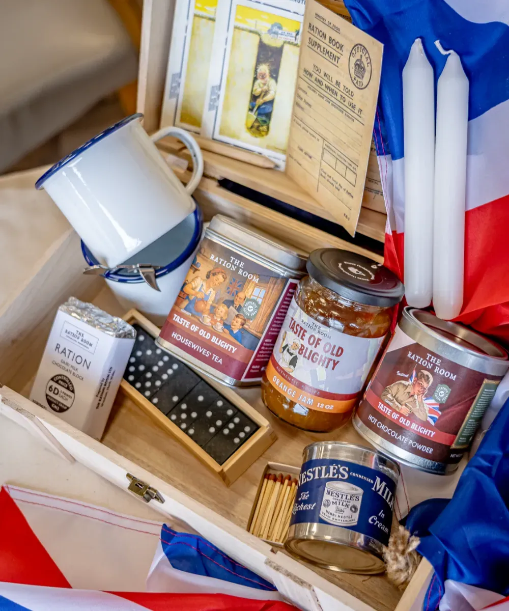 Blackout Shelter Gift Hamper - The Ration Room WW2 Replicas